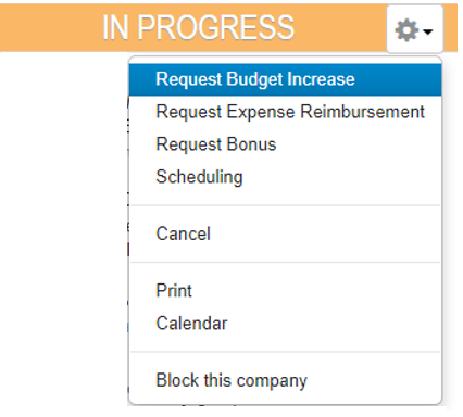 How do I submit a Budget Increase request? – Help Center