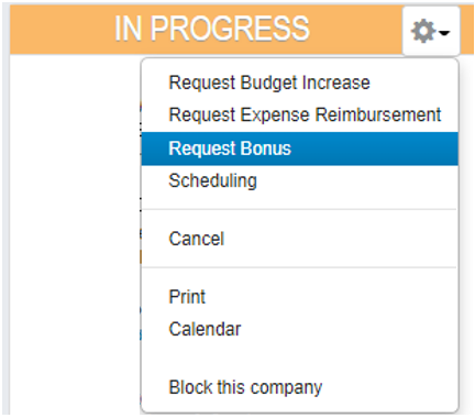 How do I submit a Bonus request? – Help Center