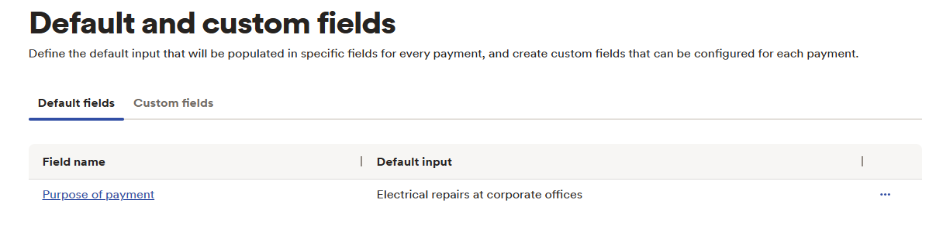 How To Add The Purpose of Payment Field – Help Center